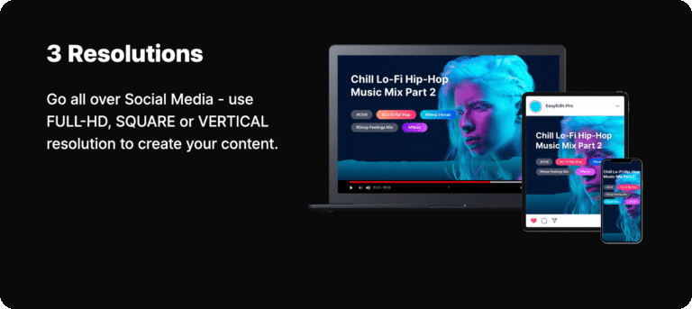 音楽にクールでバリエーション豊かな視覚効果を加える動画制作用ビジュアライザー『Audio Visual Kit』 - studioDoghands