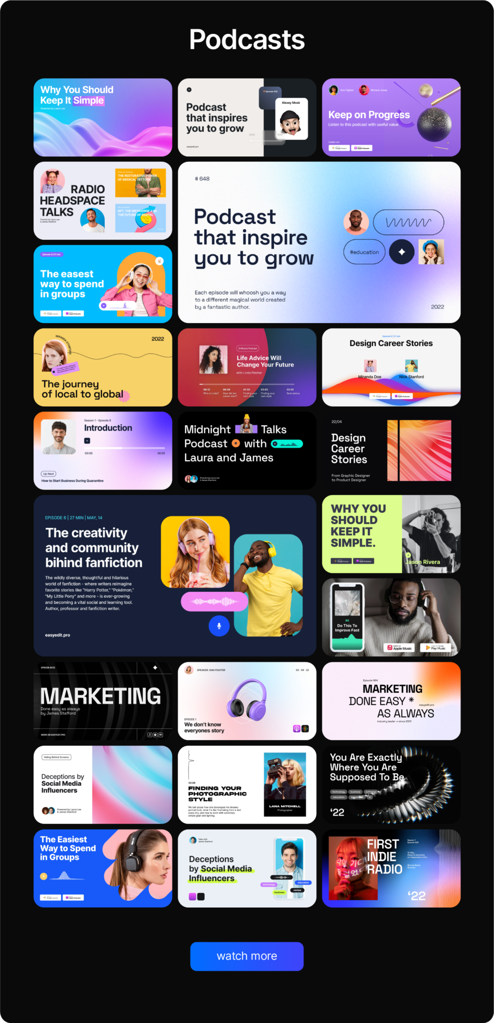 音楽にクールでバリエーション豊かな視覚効果を加える動画制作用ビジュアライザー『Audio Visual Kit』 - studioDoghands