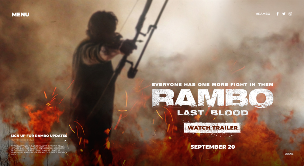 ランボー最終章【Rambo 5: Last Blood】オフィシャル予告編公開。 | studioDoghands