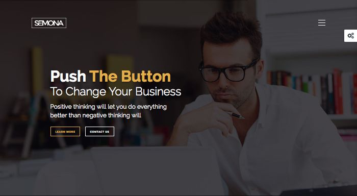 ビジネスやファッションに対応したマルチパーパステーマ【Semona】 | studioDoghands