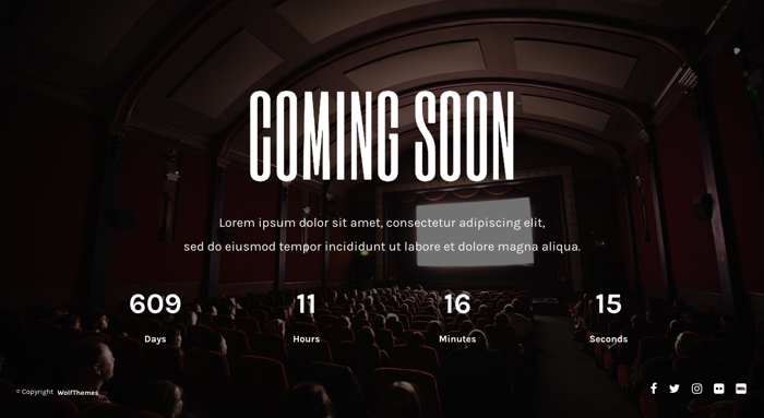 映像クリエイターのための動画紹介サイト作成に。映画予告サイトのような雰囲気のテーマ【Superflick】 | studioDoghands